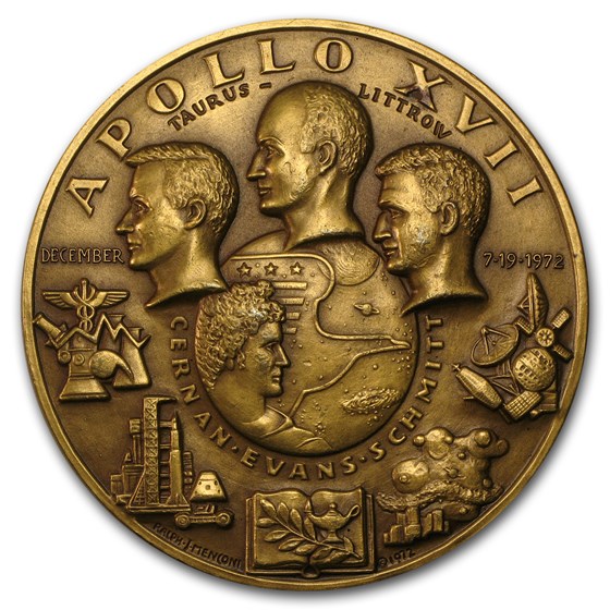 Buy Bronze Medal Apollo 17 (2 1/2" Dia.) | APMEX