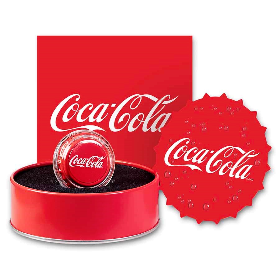 Bullion Club Offer! Coca-Cola® 6 gm Silver Bottle Cap | APMEX
