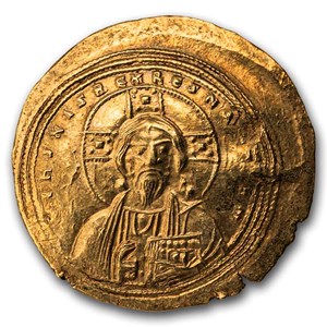 Byzantine AV Histamenon Nomisma Michael IV (1034-1041 AD) Ch AU