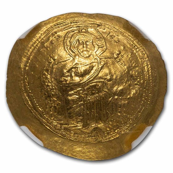 Buy Byzantine AV Nomisma Constantine IX (1042-1055 AD) MS NGC S-1829 ...