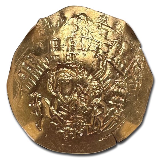 Buy Byzantine EL/AV Hyperpyron Andronicus II (1294-1320 AD) Ch XF NGC ...