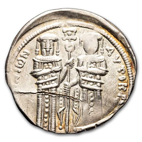 Byzantine Empire AR Basilicon Andronicus II 1294-1320 AD AU NGC