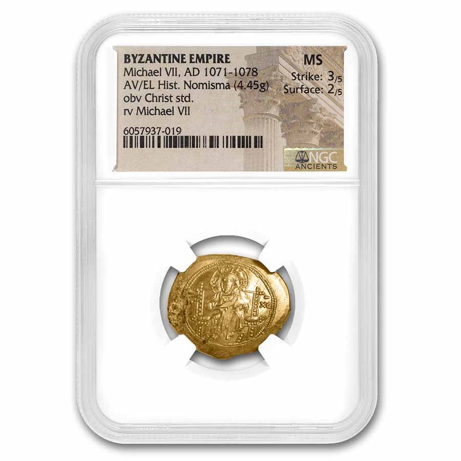 Buy Byzantine Empire AV Hist Nom Michael VII (1071-1078 AD) MS NGC | APMEX