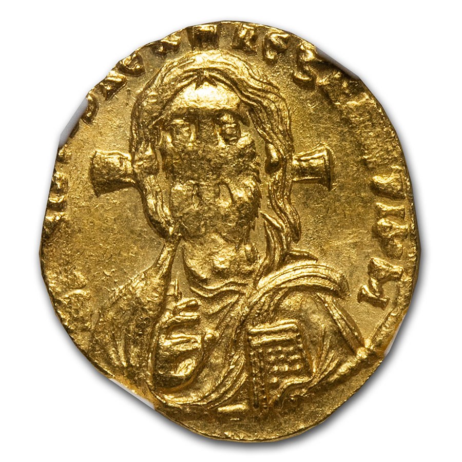 Buy Byzantine Empire AV Solidus Justinian II (685-695 AD) MS NGC | APMEX