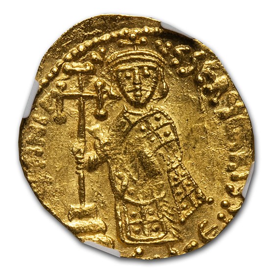 Buy Byzantine Empire AV Solidus Justinian II (685-695 AD) MS NGC | APMEX