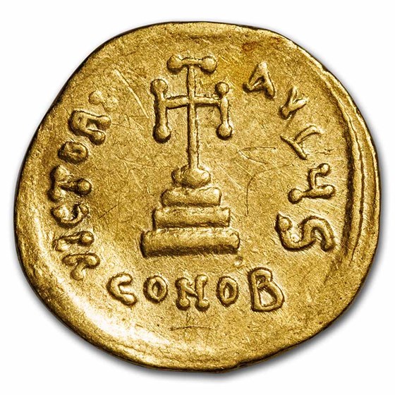 Buy Byzantine Empire Gold Solidus Constans II (641-668 AD) AU (S-949 ...