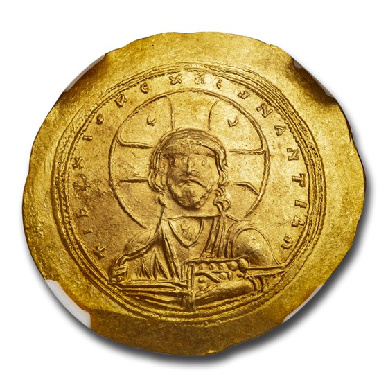 Buy Byzantine Gold Hist. Nomisma Constantine IX (1042-1055 AD) MS NGC ...