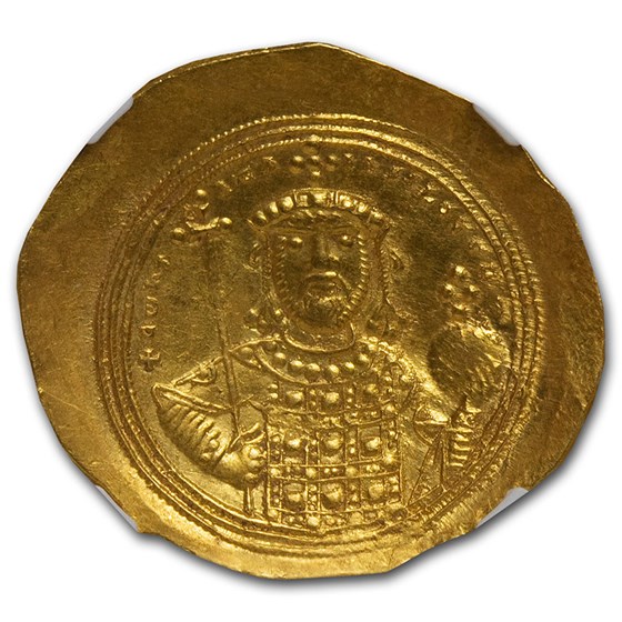 Buy Byzantine Gold Histamenon Constantine IX (1042-1055 AD) Ch AU NGC ...