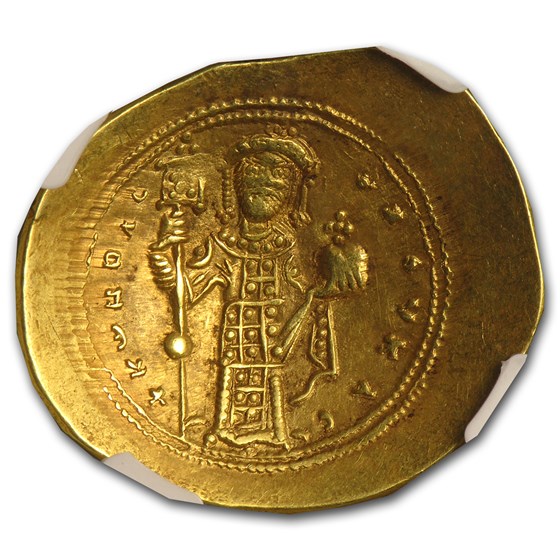 Buy Byzantine Gold Histamenon of Constantine X XF NGC (1059-1067 AD ...