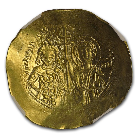 Buy Byzantine Gold Hyperpyron John III Ducas (1221/2-1254 AD) AU NGC ...