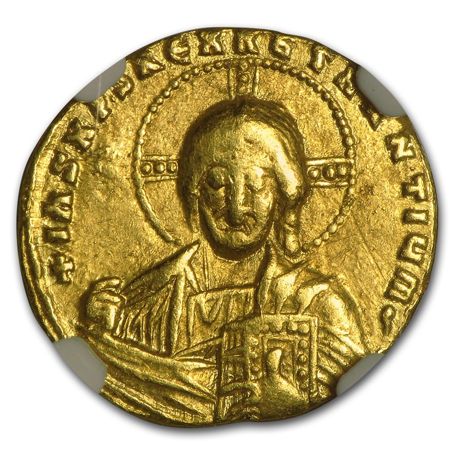 Buy Byzantine Gold Solidus Constantine VII (945-963 AD) CH VF NGC | APMEX