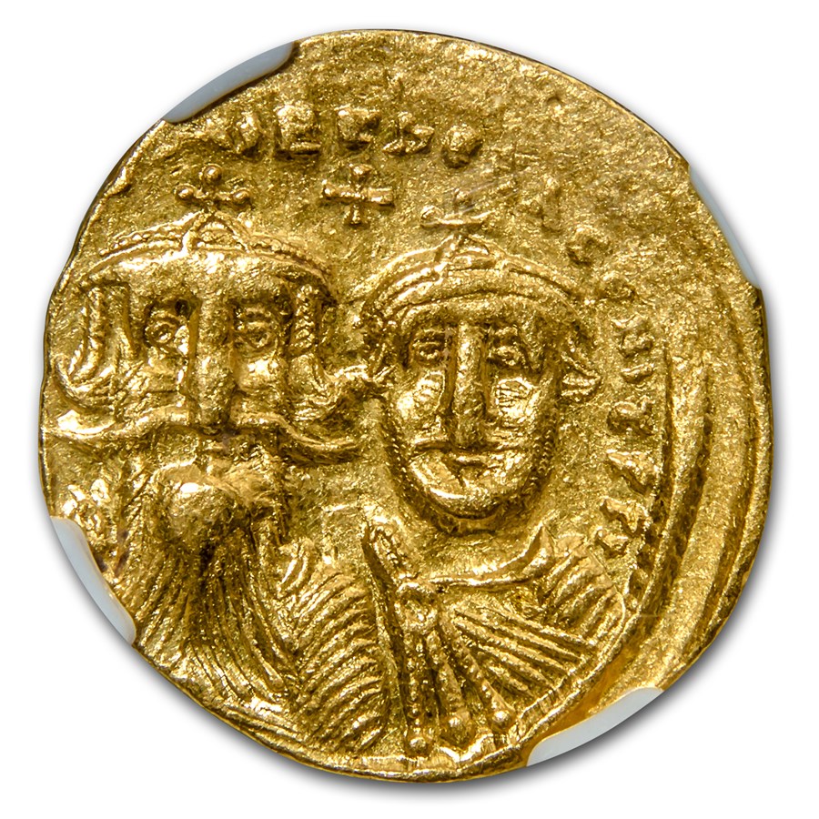 Buy Byzantine Gold Solidus Emperor Heraclius (613-641 AD) XF NGC | APMEX