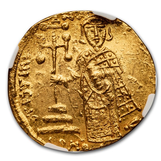 Buy Byzantine Gold Solidus Justinian II (685-695 AD) MS NGC | APMEX