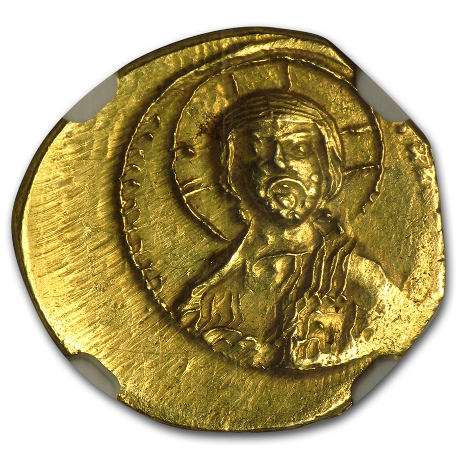 Buy Byzantine Gold Tetarteron Constantine IX (1042-55 AD) CH AU NGC | APMEX