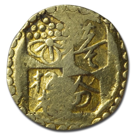 Buy c.1850 Tokugawa Shogunate Koshu Province Japan Gold Bu XF-45 PCGS ...