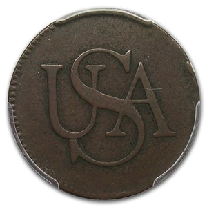 Buy (Circa 1785) USA Bar Cent AU-50 PCGS | APMEX