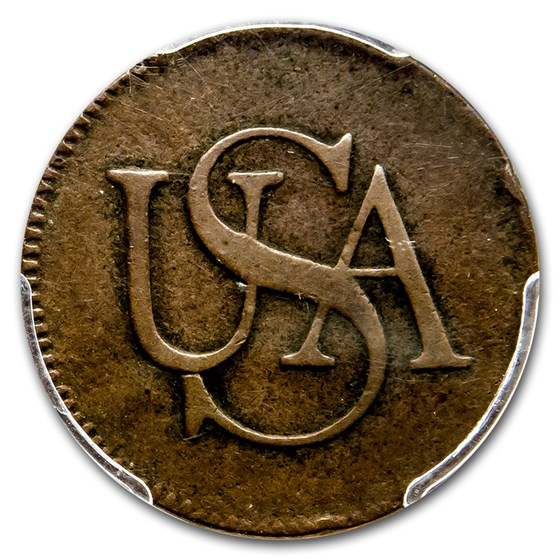 Buy (Circa 1785) USA Bar Cent AU-50 PCGS | APMEX