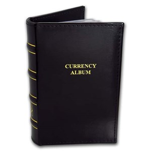 Buy Classic Currency Album (Black) - For Bank Notes 7-1/2" x 3-1/4" | APMEX