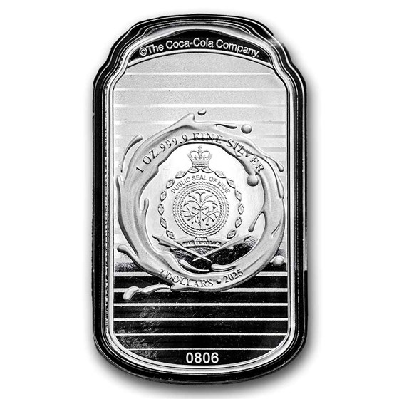 Buy Coca-Cola 1 oz Silver Cherry Coke Coin | APMEX