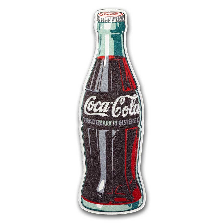 Buy Coca-Cola® Vintage 1 oz Silver Bottle w/ COA #1 | APMEX