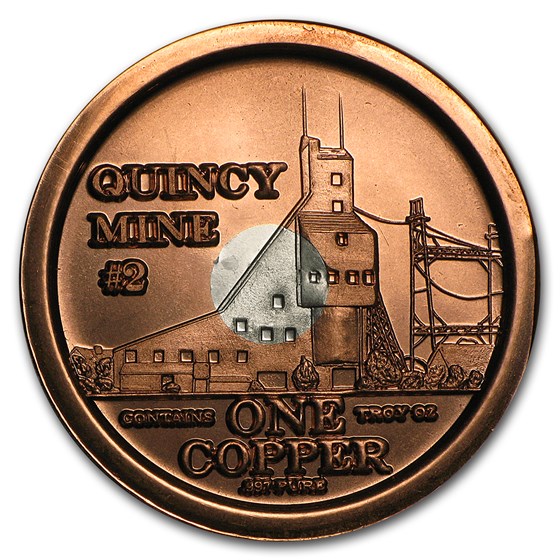 Buy Copper Country - Silver Core Bullion Coin | APMEX