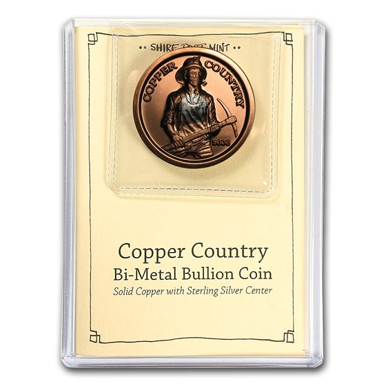 Buy Copper Country - Silver Core Bullion Coin | APMEX