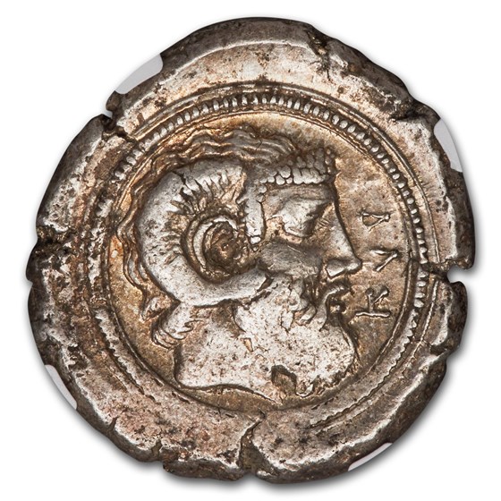 Buy Cyrenaica, Cyrene AR Tetradrachm 480-435 BC Ch XF NGC | APMEX