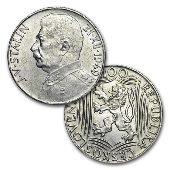 Buy Czechoslovakia/Russia Silver Lenin & Stalin Set Avg Circ | APMEX