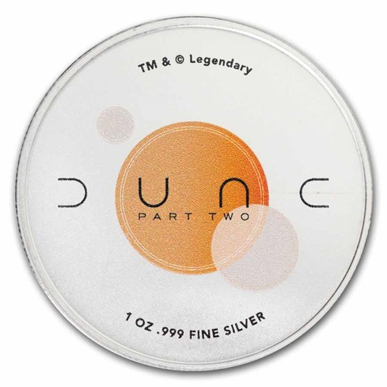 DUNE® 2 5 x 1 oz Silver House (Factions) Set COA #1