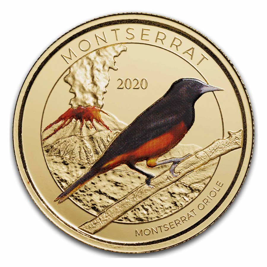 Buy Eastern Caribbean 8 (EC8) 1 oz Gold Colorized Proof Coin (No Box ...