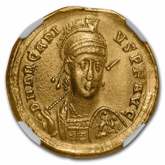 Buy E Roman AV Solidus Arcadius 383-408 AD Ch XF NGC | APMEX