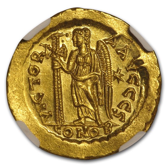 Buy Eastern Roman Gold Solidus Leo I (457-474 AD) MS NGC | APMEX