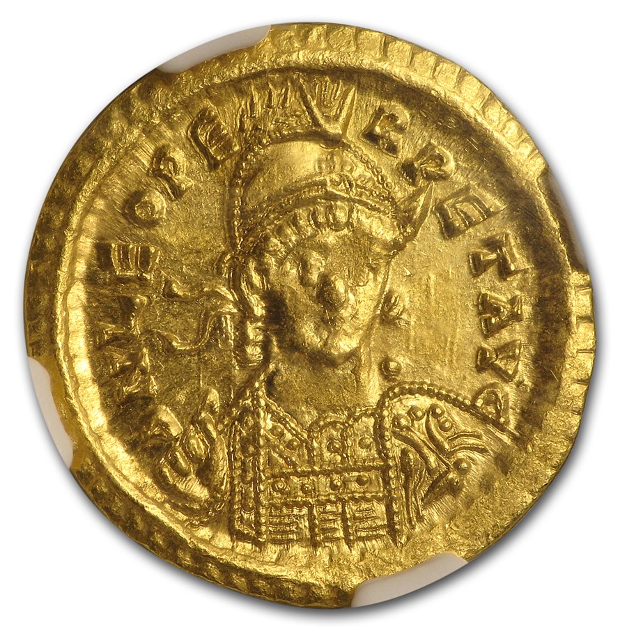 Buy Eastern Roman Gold Solidus of Leo I (457-474 AD) MS NGC | APMEX