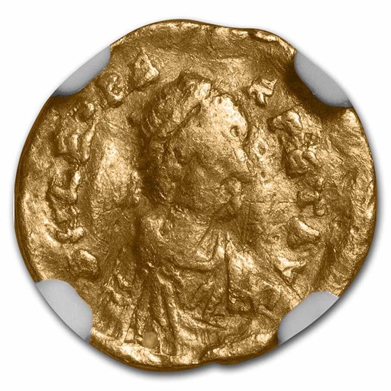 Buy Eastern Rome Gold Tremissis Leo I 457-474 AD Fine NGC (RIC X 611 ...