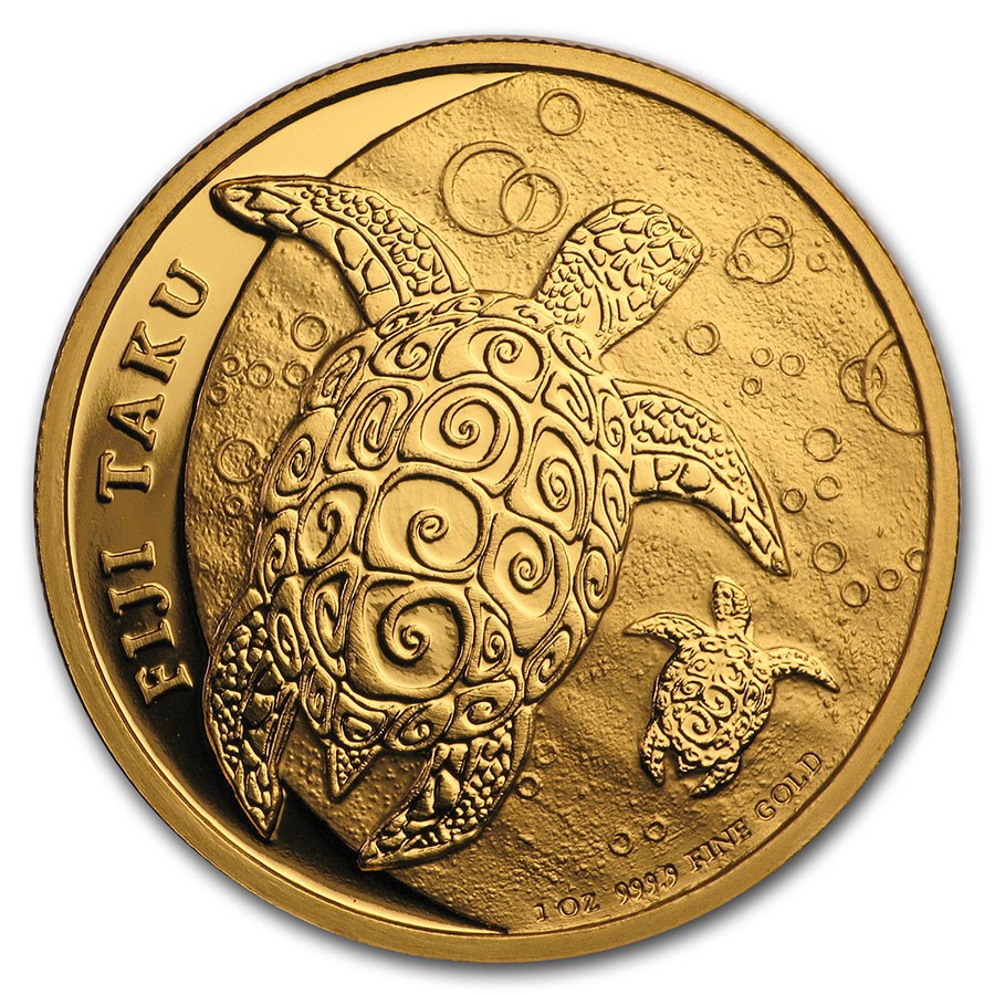Buy Fiji 1 oz Gold $200 Taku BU (Random Year, No Assay) | APMEX