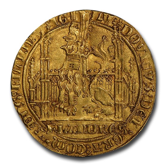 Buy Flanders Gold Lion d'Or Louis II de Mâle (1346-1384) MS-62 PCGS | APMEX
