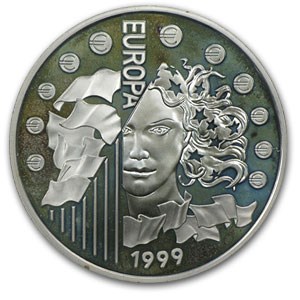 Buy France Silver Euro Conversion Coin Proof (Random Dates) | APMEX