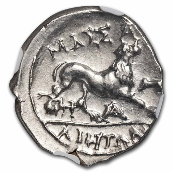 Buy 200-100 BC Gaul, Massalia AR Silver Drachm MS | APMEX