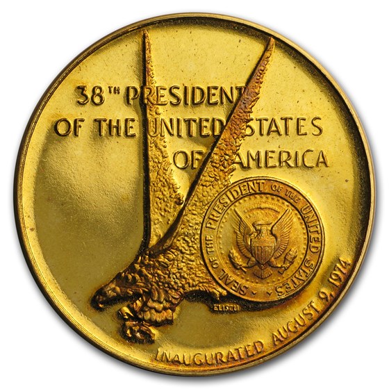Buy Gerald R. Ford Inauguration Medal (AGW .750) | APMEX