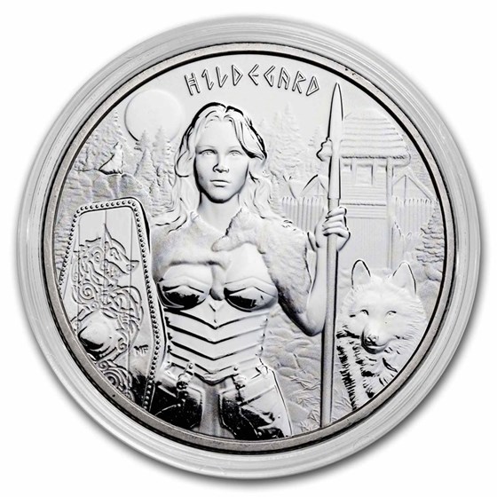 Buy Germania Valkyries Series 1 oz Silver Round BU (No COA) | APMEX