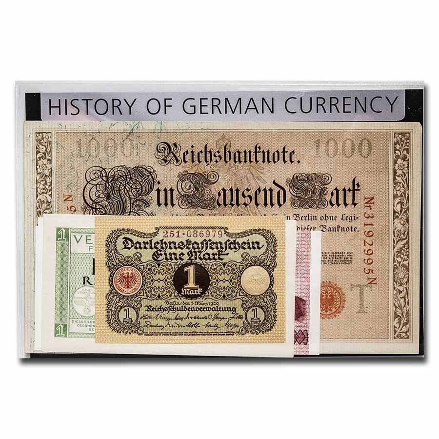 Buy Germany History of German Currency 5-Banknote Set | APMEX