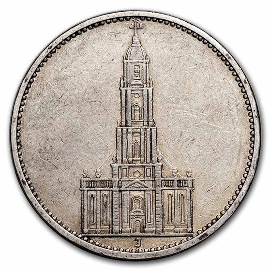 Buy Germany Silver 5 Reichsmarks Potsdam (1934-1935) AU | APMEX