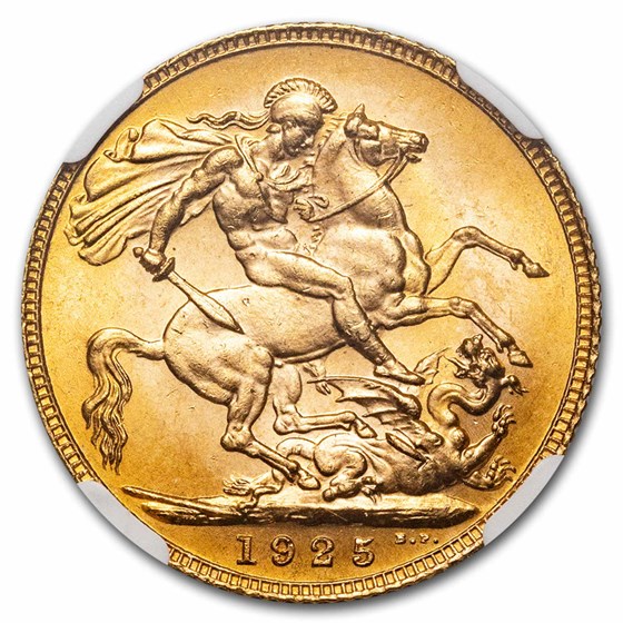 Great Britain Gold Sovereign Coins MS-64 PCGS/NGC (Random Year)