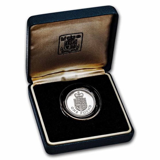 Buy Great Britain Silver £1 Pound Proof (Random Year) | APMEX