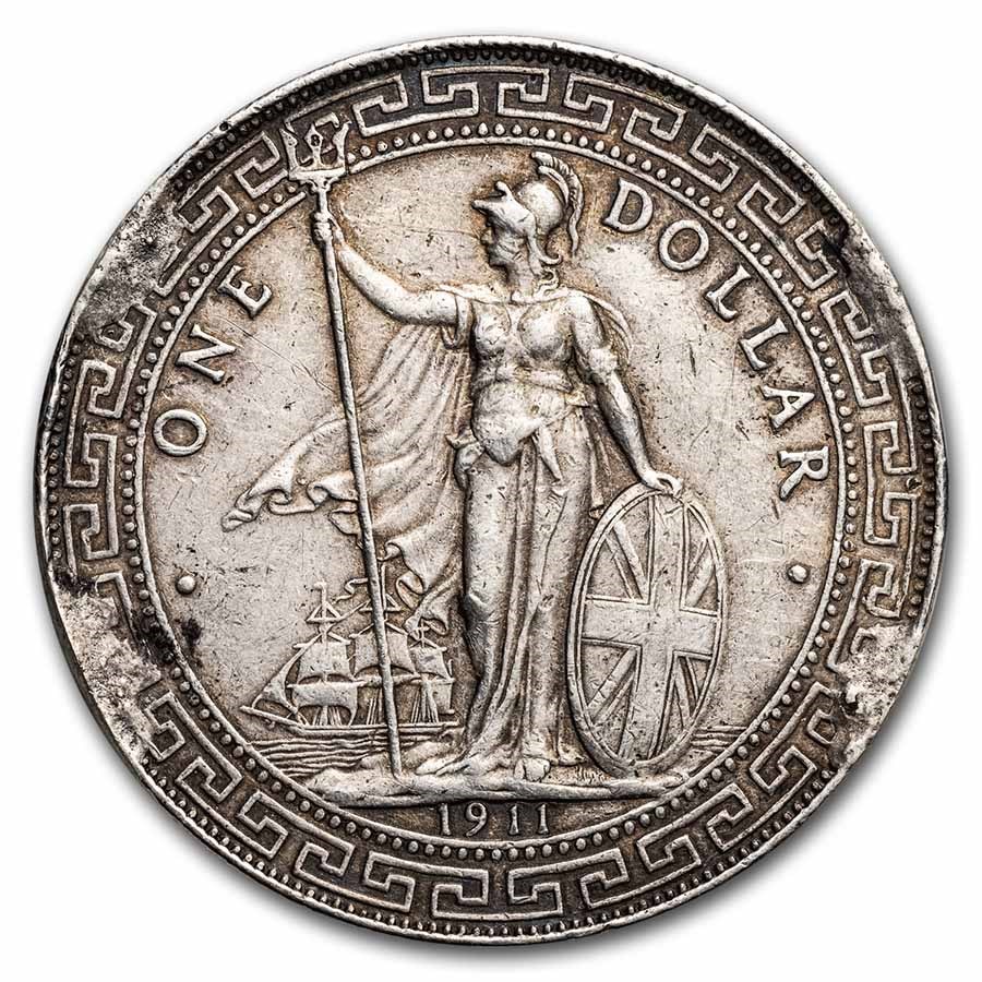 Buy Great Britain Silver Trade Dollar XF | APMEX