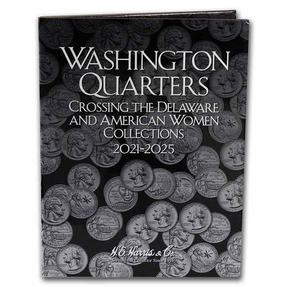 Buy H.E. Harris Folder - Crossing Delaware & American Women Quarters ...