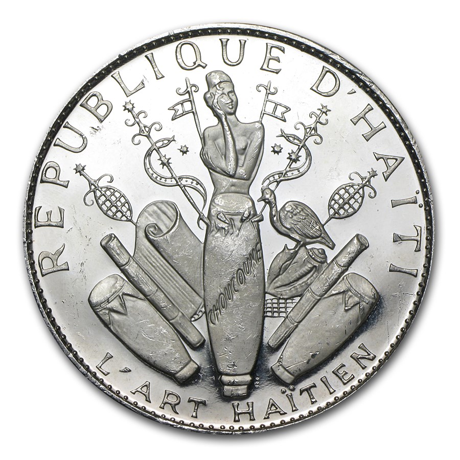 Buy Haiti Silver 25 Gourdes Proof | APMEX