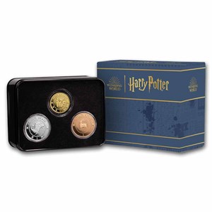 Buy Harry Potter 1 oz Gold, Silver & Copper Proof Set | APMEX