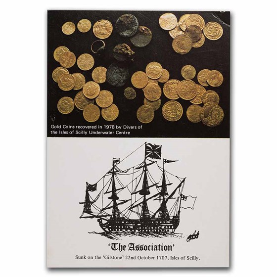 Buy HMS Association Shipwreck 4 Coin Set with Salvage Papers | APMEX