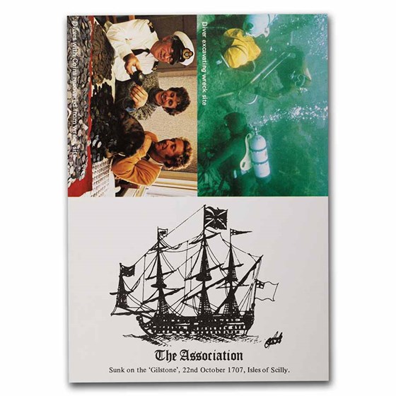 Buy HMS Association Shipwreck 4 Coin Set with Salvage Papers | APMEX